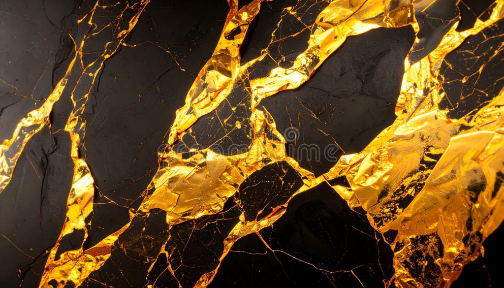 Hyper-Realistic 3D Cracked Marble Stone Pattern with Dust Stock Image ...