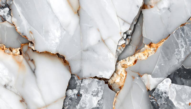 Hyper-Realistic 3D Cracked Marble Stone Pattern with Dust Stock ...