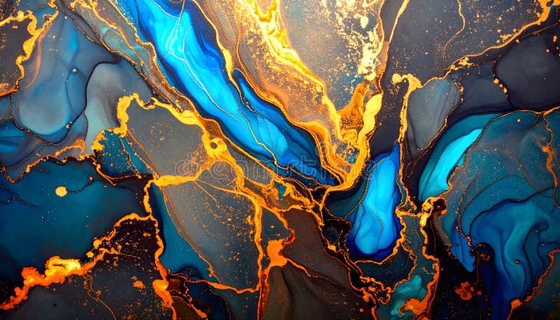 Hyper-Realistic 3D Cracked Marble Stone Pattern with Dust Stock ...