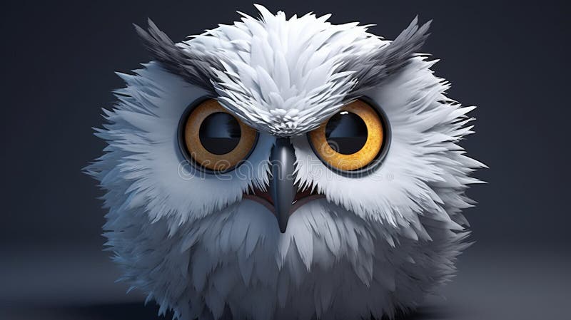 Hyper-realistic 3d Owl Renders: Armatures, Rigging, Textures, and ...
