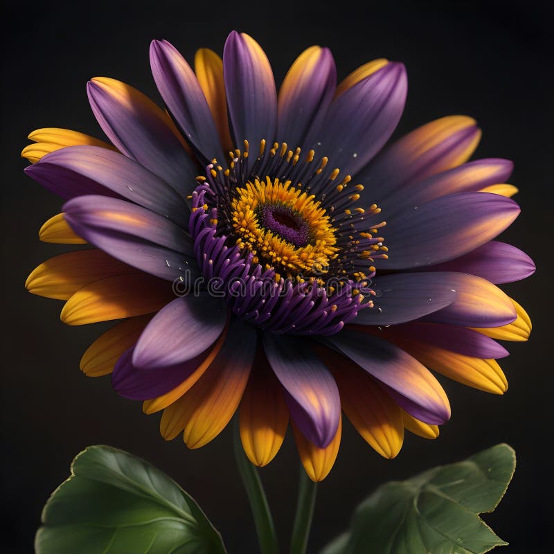 Hyper Realistic 3d Rendered African Daisy Flower Stock Illustration ...