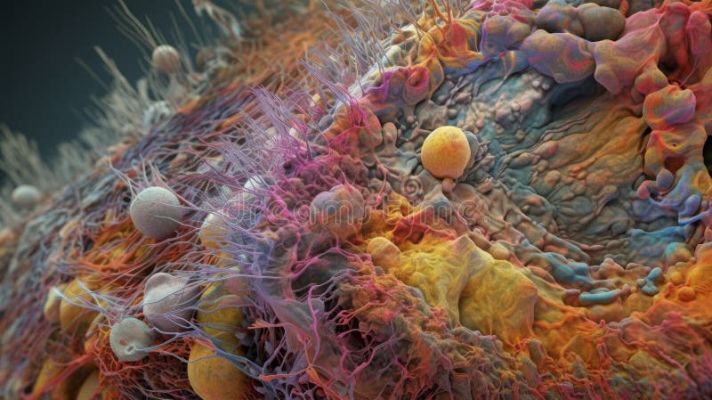 Hyper-realistic Detail of B2 Adrenergic Receptor Communication Under ...