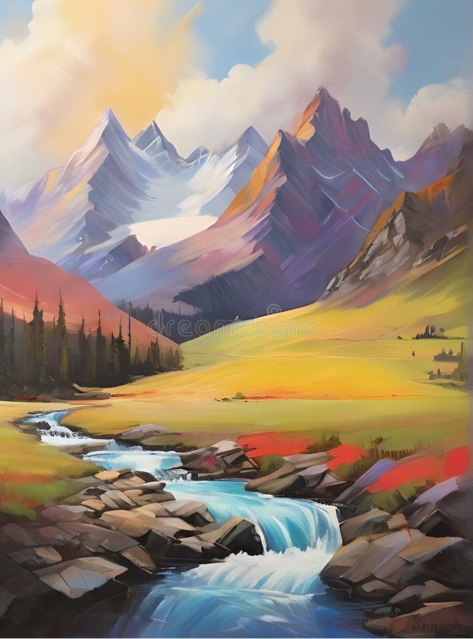 Hyper-Realistic Digital Painting - 1 Stock Illustration - Illustration ...