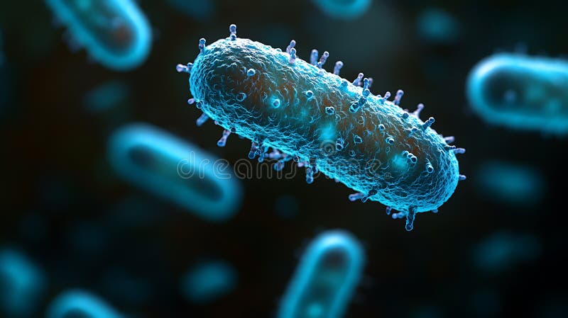 Hyper-realistic Digital Rendering of Yersinia Bacterium in Vivid Detail ...