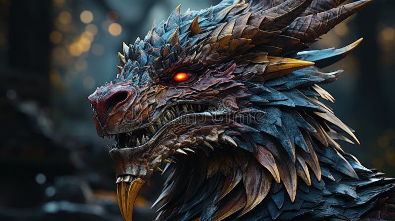 Hyper-realistic Dragonian Supermodel Wizard. Created with Generative AI ...