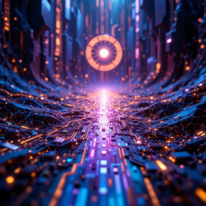 Hyper-Realistic Futuristic Technology with Mesmerizing Abstract ...