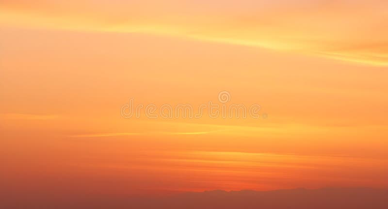 AI-Generated Peach Color Sunset – Warm Dreamscape Stock Illustration ...