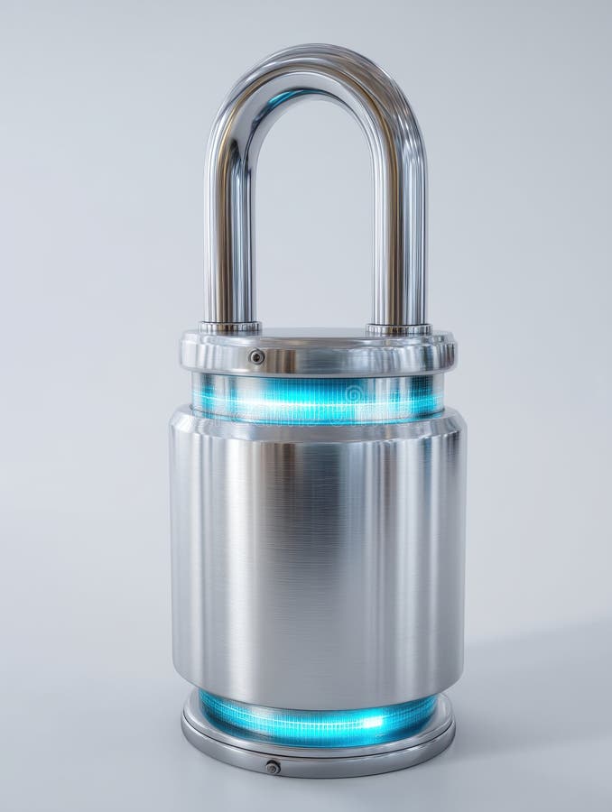 A Hyper-Realistic Image of the Future-Proof Stainless Padlock ...