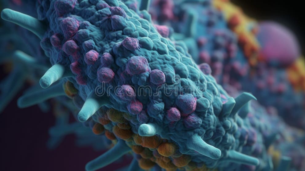 Hyper-realistic Imaging of B1 Adrenergic Receptor Under Microscope ...