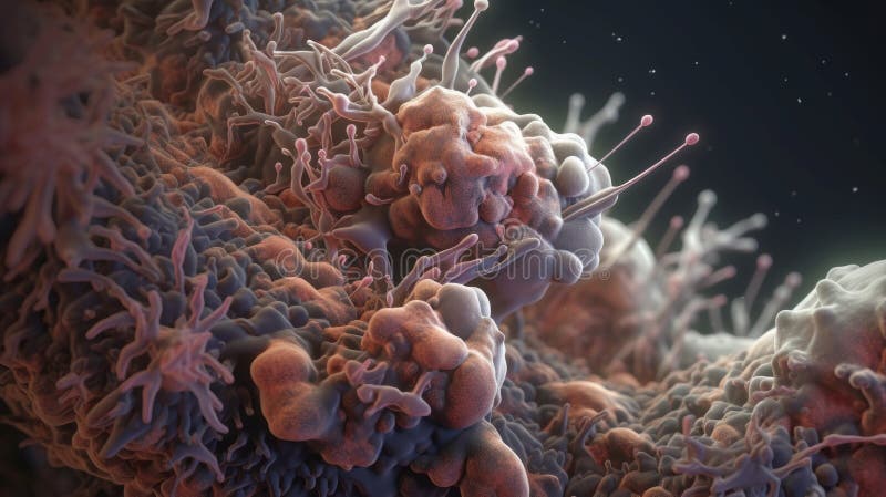 Hyper-realistic Imaging of Gaba Receptor Communication Under Microscope ...