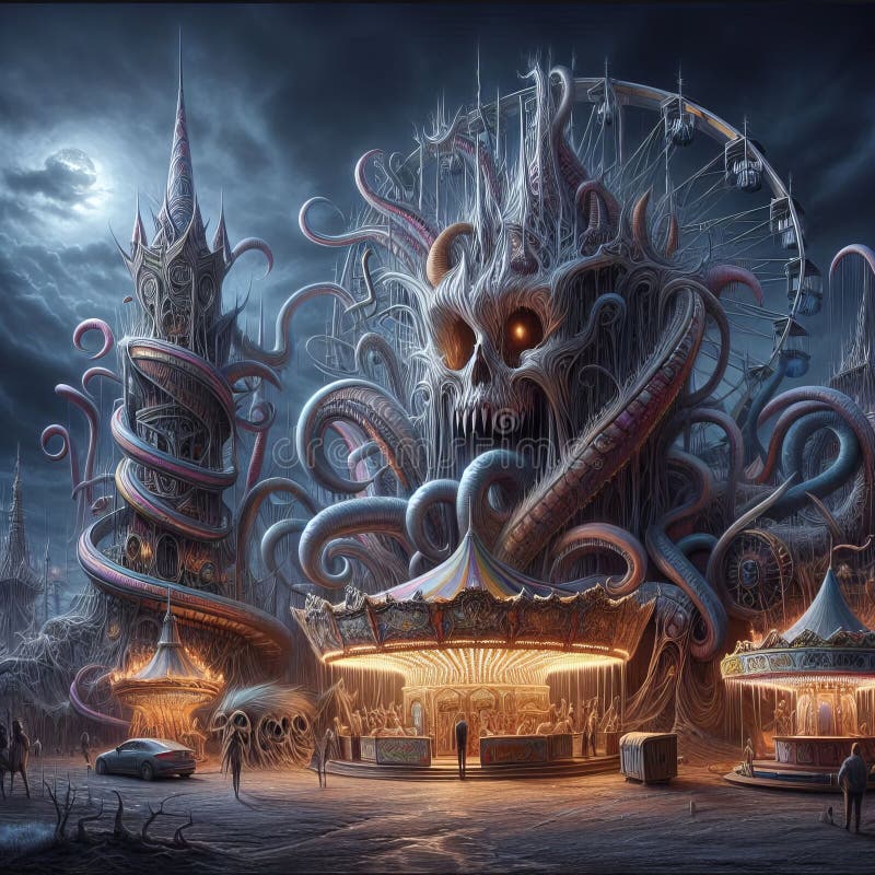 Creepy Hyper Realistic Disturbed Movie Poster Surrealism Generative AI ...