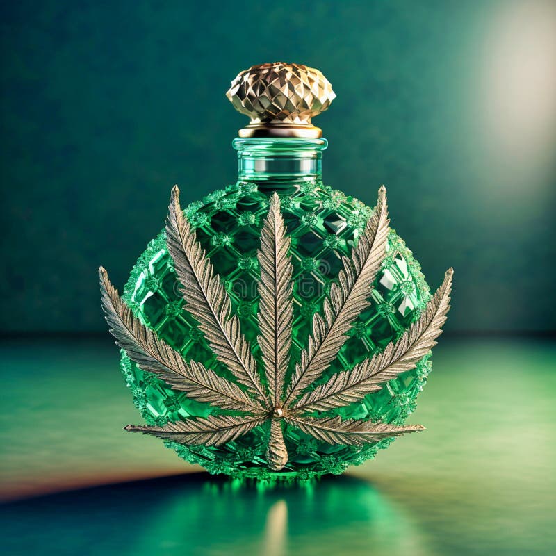 A Hyper Realistic Render of a Luxurious Perfume, Generative AI Stock ...