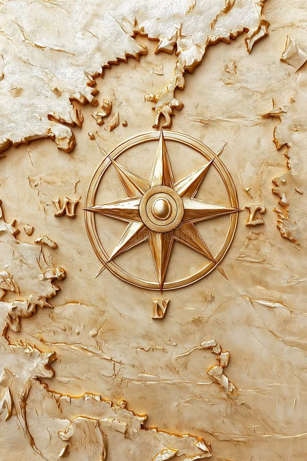 Hyper-realistic Rendering of an Ancient World Map with Intricate ...