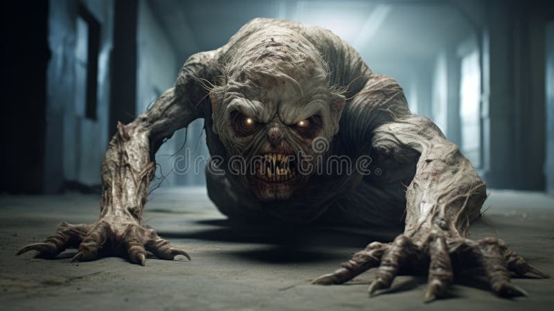 Hyper-realistic Sci-fi Monster: Unreal Engine Uhd Image Stock ...