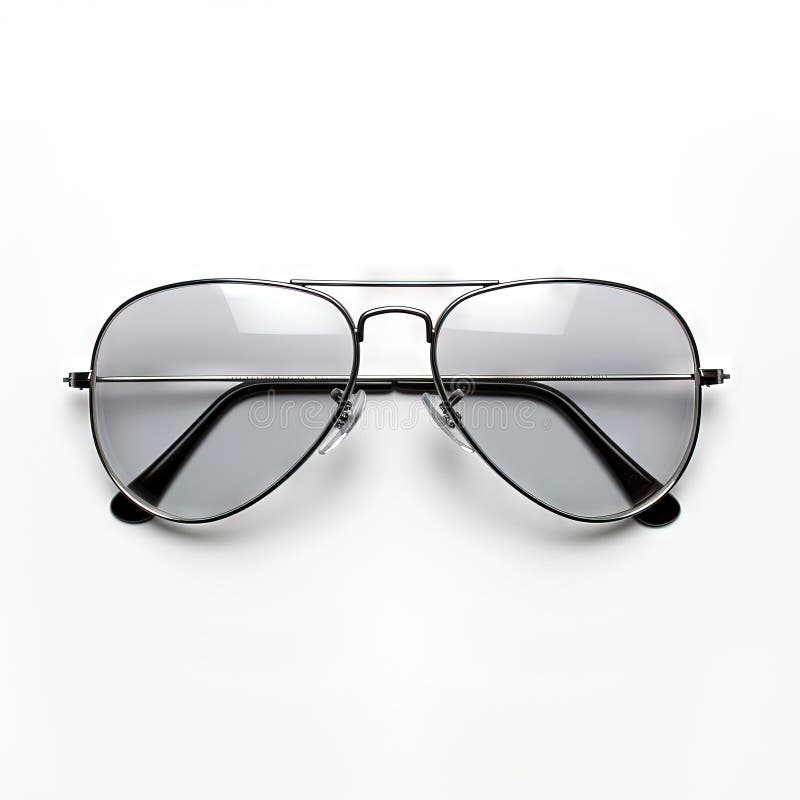 Hyper Realistic, Simple, Half-Rim Glasses, White Background Generative ...