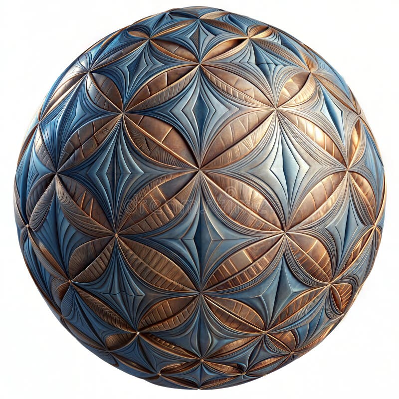 Hyper-detailed Sphere 3D Rendered, for Designs and Illustrations, AI ...