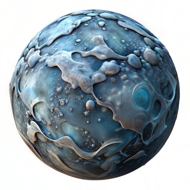 Hyper-detailed Sphere 3D Rendered, for Designs and Illustrations, AI ...