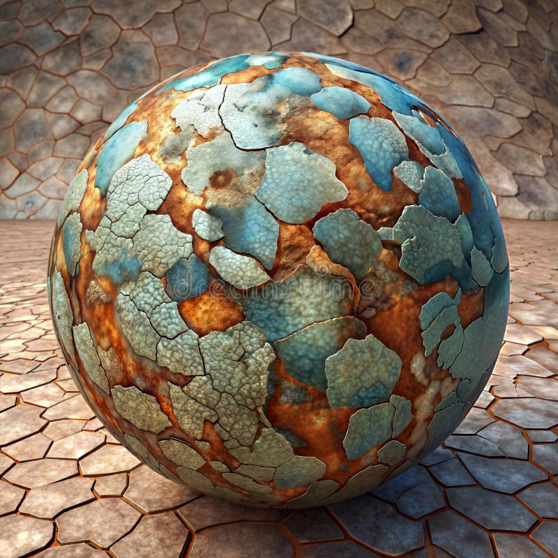 Hyper-detailed Sphere 3D Rendered, for Designs and Illustrations, AI ...