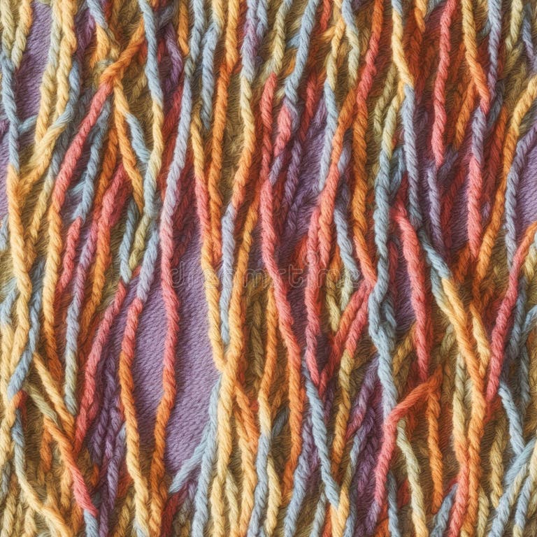 Hyper Realistic Thread Seamless Pattern Design Stock Illustration ...