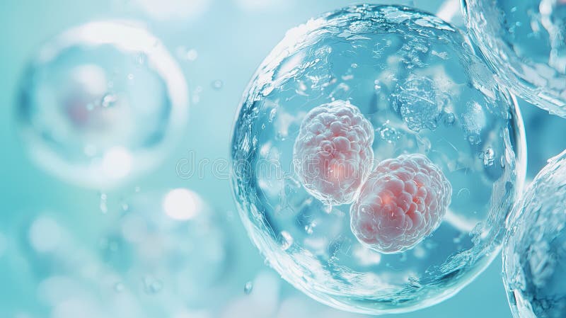 Hyper-Realistic Transparent Cell with Developing Embryo ...