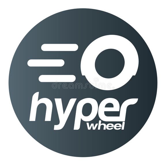 Hyper Wheel Sticker stock illustration. Illustration of annoy - 81270491