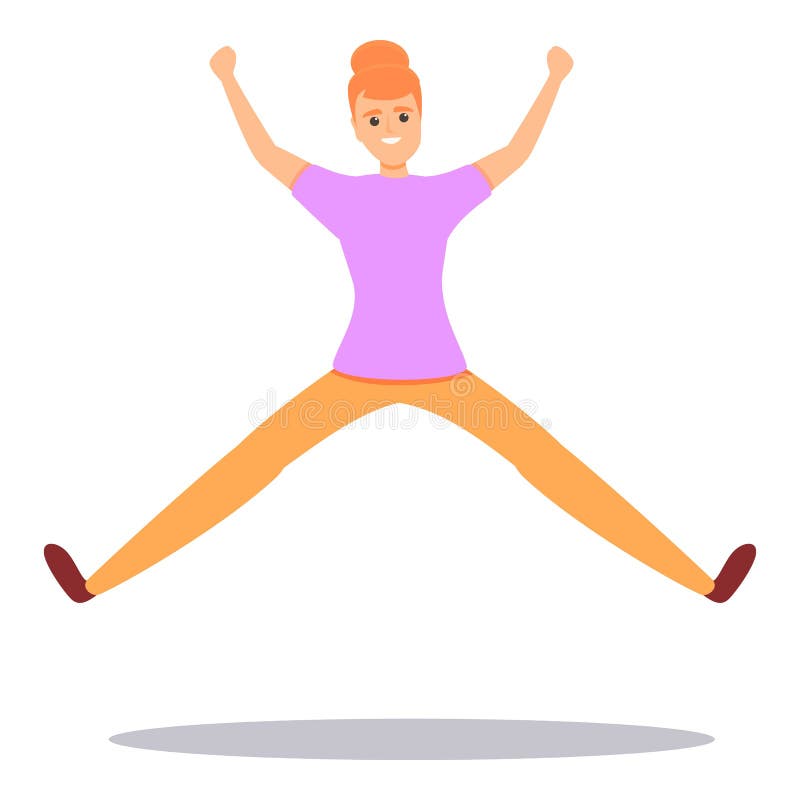 Hyperactive Person Icon, Cartoon Style Stock Vector - Illustration of ...