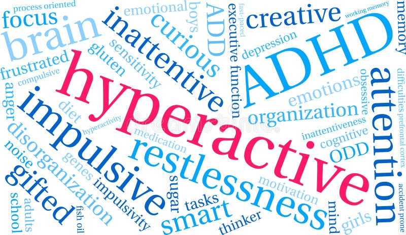 Hyperactive Adhd Stock Illustrations – 1,127 Hyperactive Adhd Stock ...
