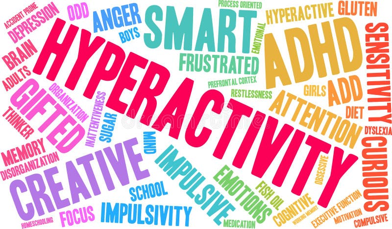 Hyperactivity Adhd Stock Illustrations – 1,666 Hyperactivity Adhd Stock ...