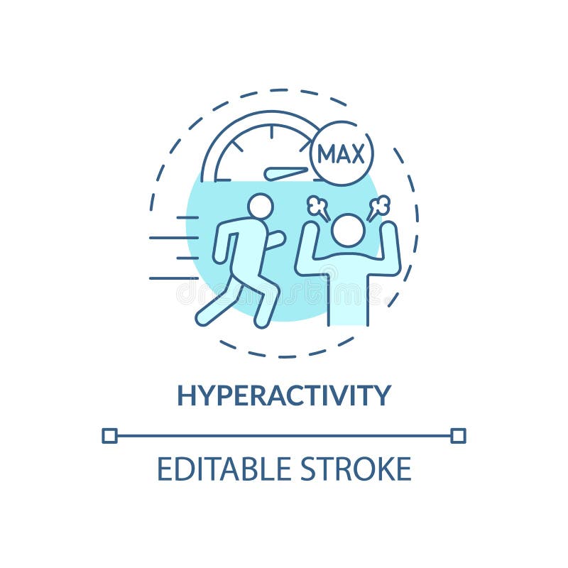 Hyperactivity Disorder Icon Stock Illustrations – 270 Hyperactivity ...