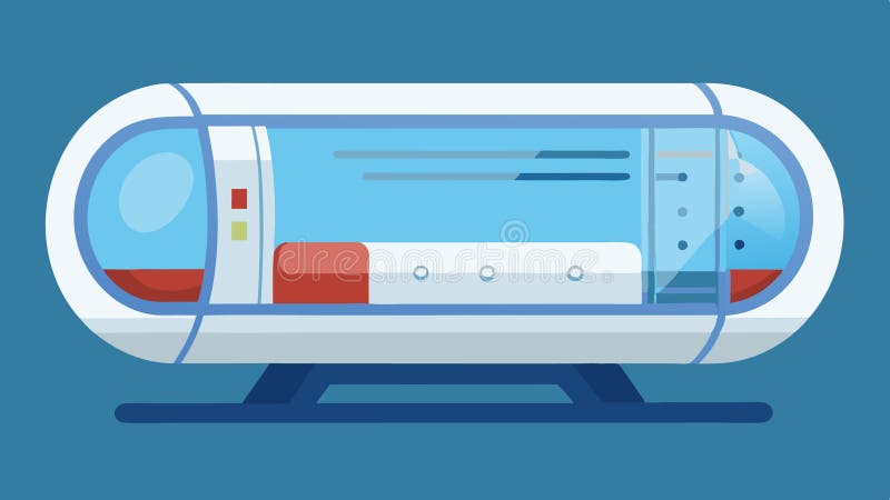 Hyperbaric Chamber Design a Detailed Side View of the Hyperbaric ...