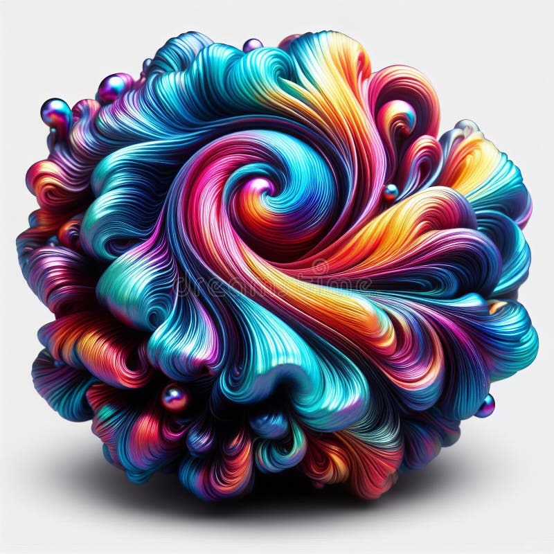 75 77. Hypercolor Effect_ a Vivid, Iridescent Color Transformat Stock ...