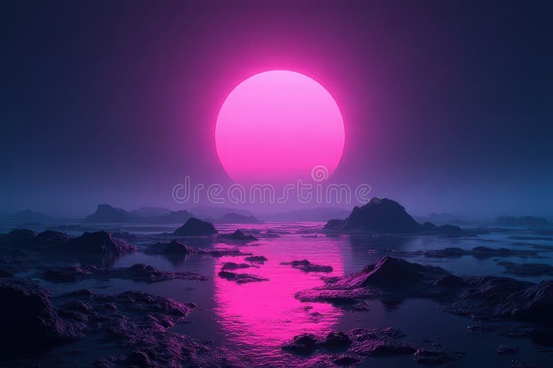 Hyperdimensional Neon Luminos Stock Illustrations – 1 Hyperdimensional ...