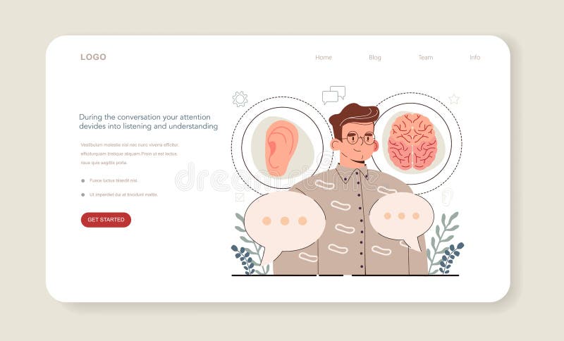 Hyperfocus Idea, How To Become More Efficient. Space of Attention Stock ...