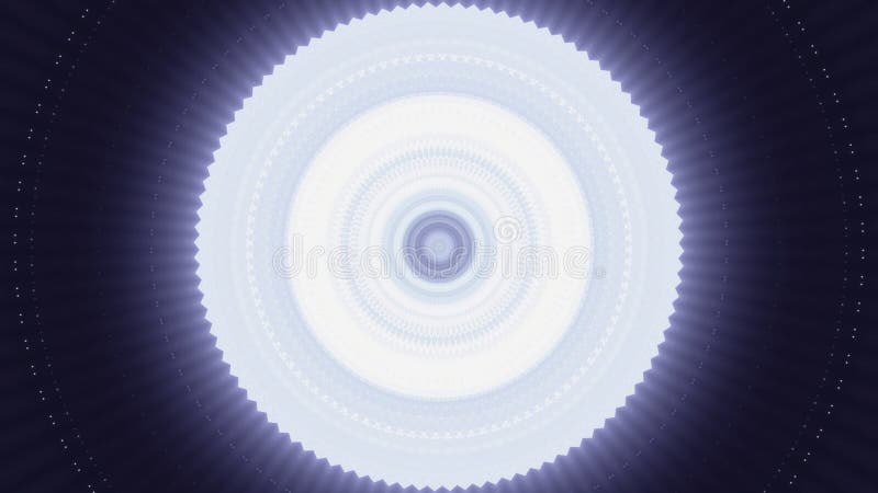 Hyperjump through Time Travel Machine. Motion. Time and Space Corridor ...