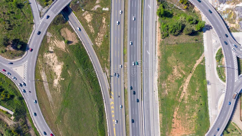 Hyperlapse of Traffic Ascending View Stock Footage - Video of high ...