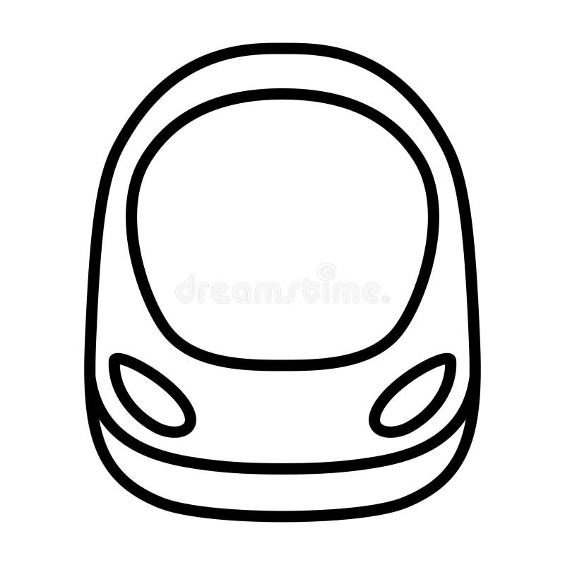 Hyperloop Capsule Logo. Streamlined Design Stock Illustration ...
