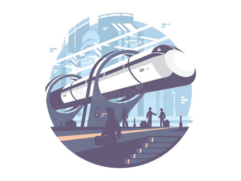 Hyperloop Vector Stock Illustrations – 245 Hyperloop Vector Stock Illustrations, Vectors ...