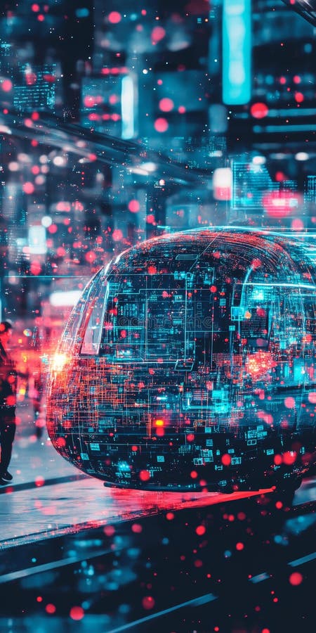 Hyperloop Pod in Smart City Digital Networks and Futuristic High-Speed ...