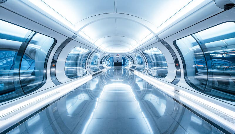 The Hyperloop is a Proposed High-speed Transportation System Stock ...