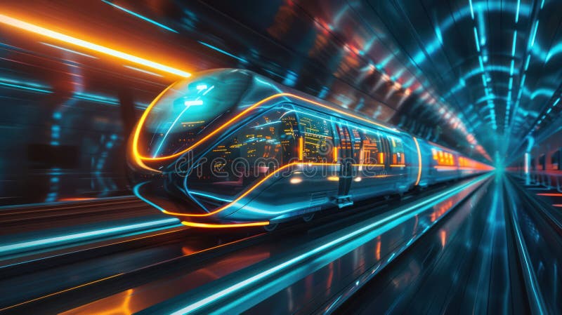 Hyperloop Ultrasonic Train Cabsul with Full Self-Driving System: the ...