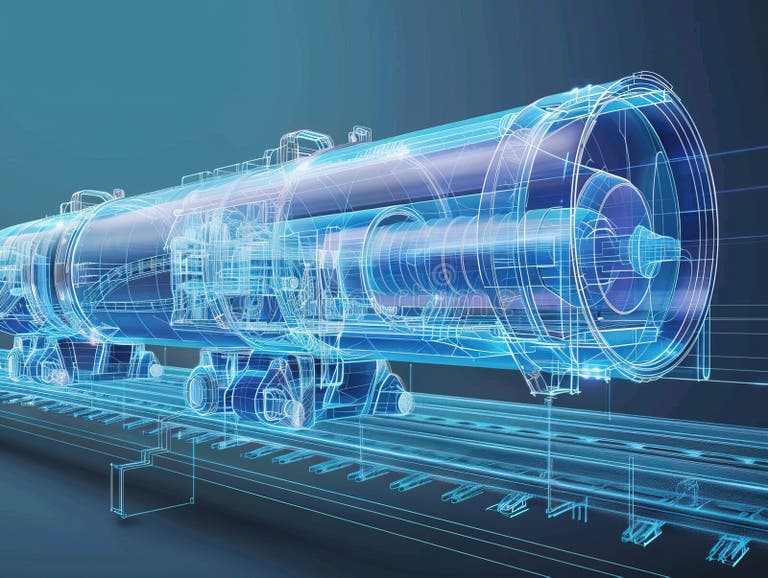 Hyperloop Visualization with Augmented Reality Transparent Hyperloop in ...