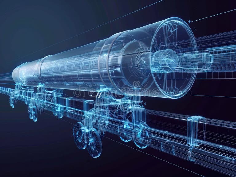 Hyperloop Visualization with Augmented Reality Transparent Hyperloop in ...