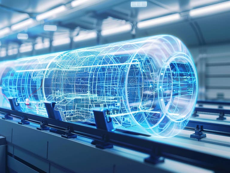 Hyperloop Visualization with Augmented Reality Transparent Hyperloop in ...