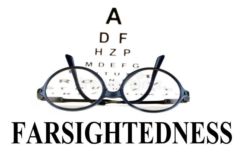 Vision problem concept stock illustration. Illustration of sight ...