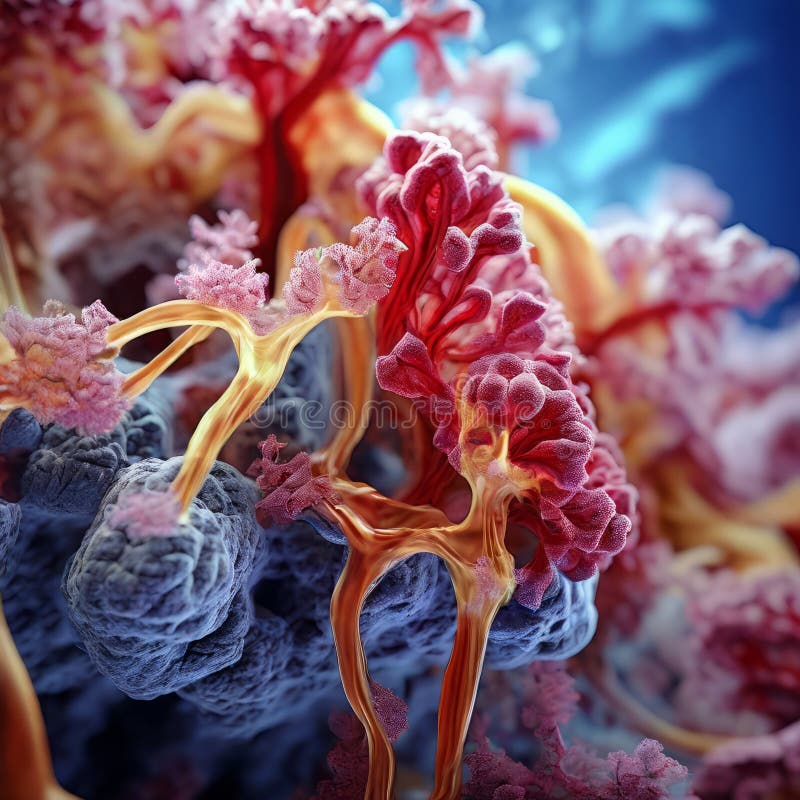 Hyperoxia Elevated Levels of Oxygen in the Tissues and Organs Stock ...