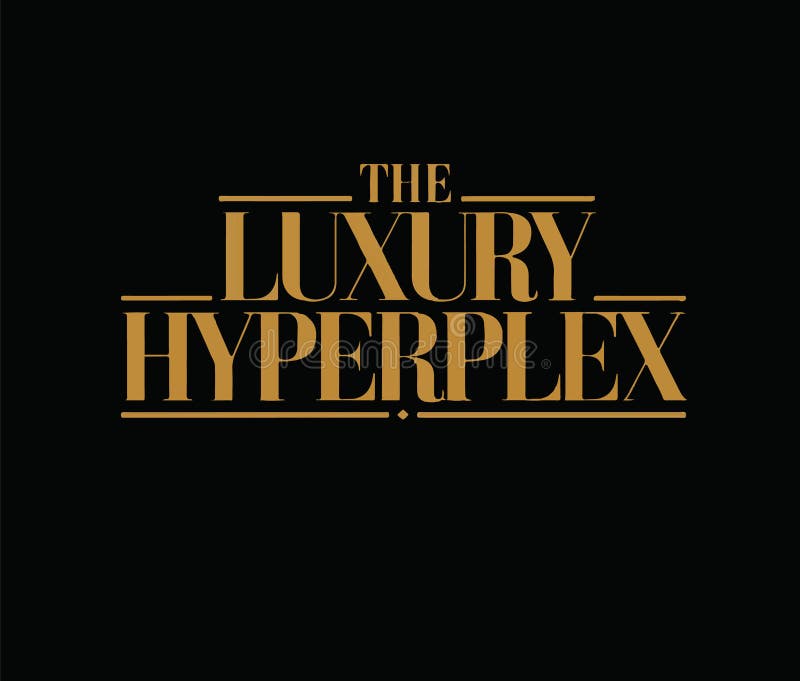 The HYPERPLEX Letters Banner, R Art and Illustration. BLACK BACKGROUND Stock Illustration ...