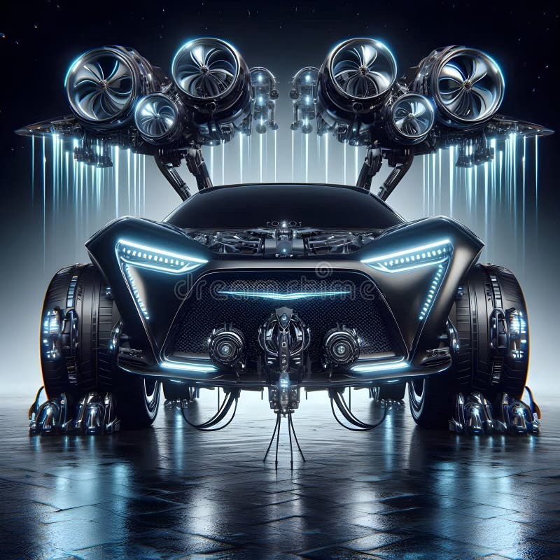 Hyperpropelled Car Prototype Stock Illustrations – 1 Hyperpropelled Car ...