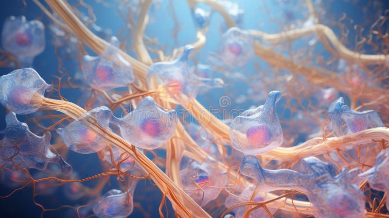 Hyperrealistic Acetylcholine Receptor Communication Under Microscope ...