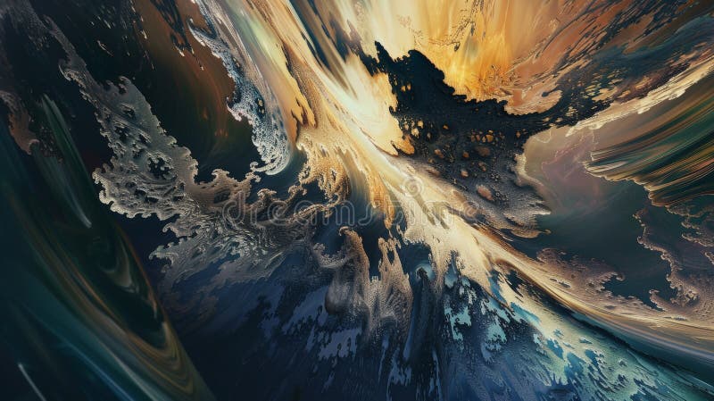 Hyperrealistic Biomechanical Nature Stock Photo - Image of ...