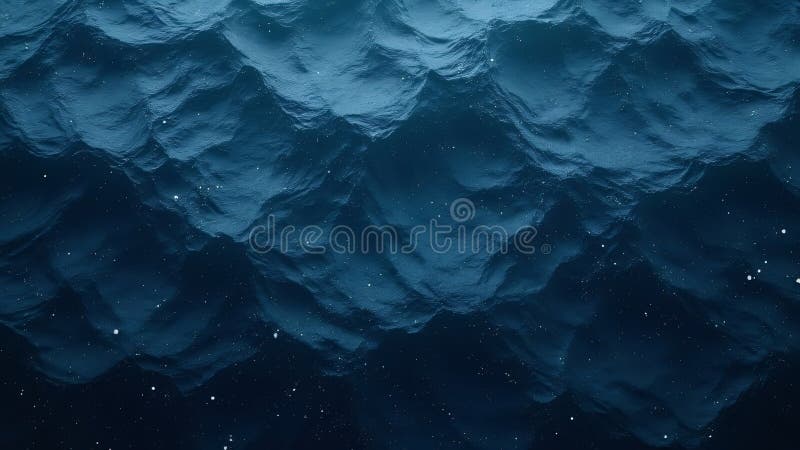 Hyperrealistic Dark Blue Water Texture, Grainy, High-Resolution ...